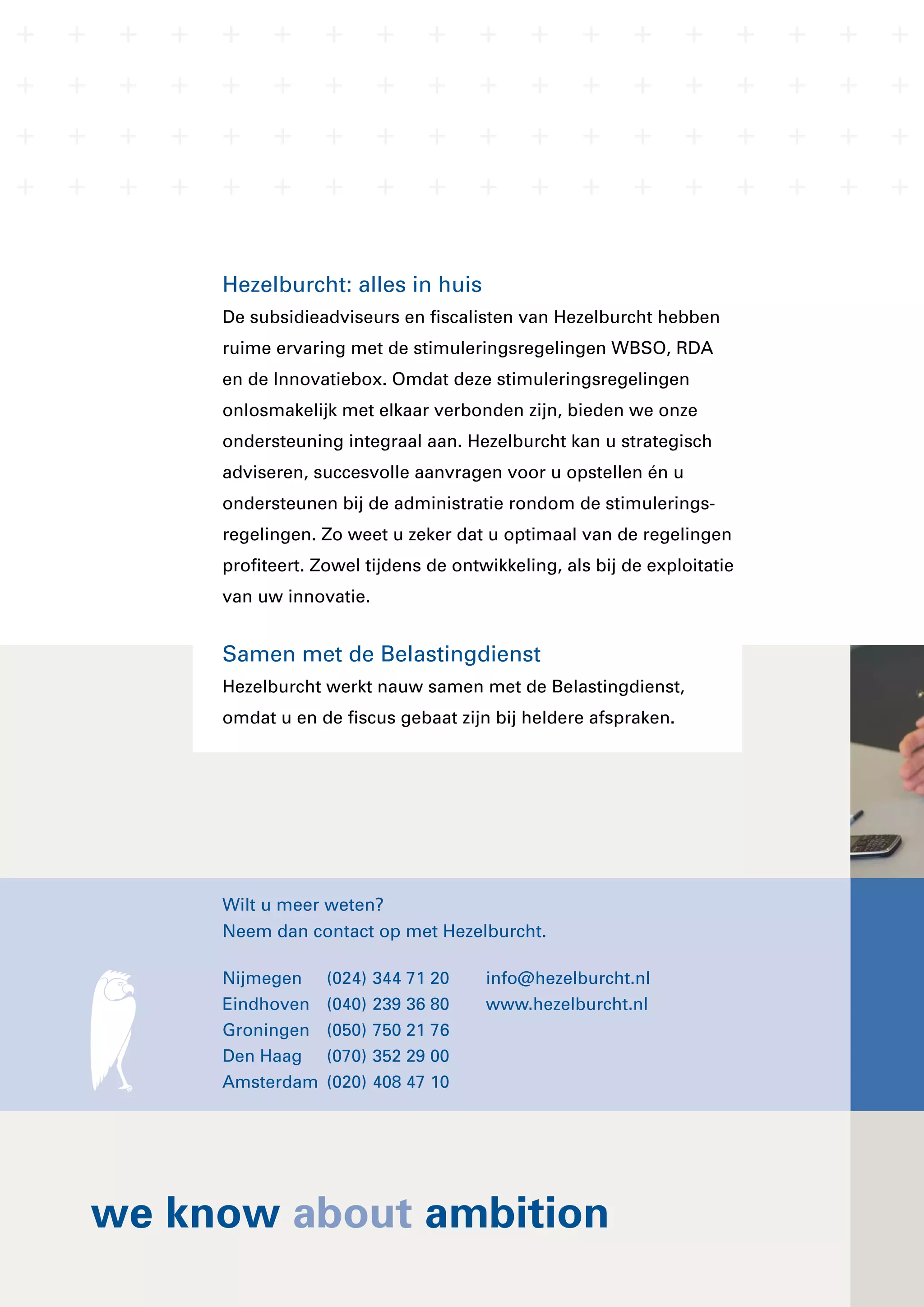 De WBSO, RDA en Innovatiebox | PDF