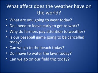 11 weather forecasting | PPT