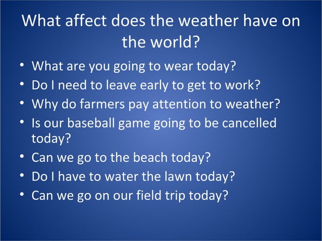 11 weather forecasting | PPT