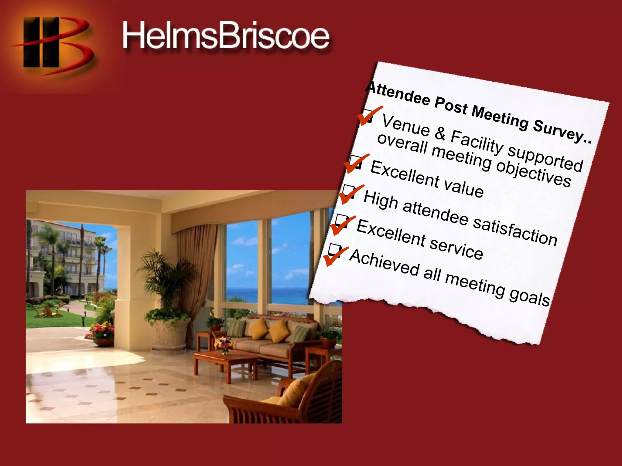 Helms Briscoe Presentation | PPT