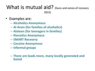 Definitions of mutual aid | PPTX