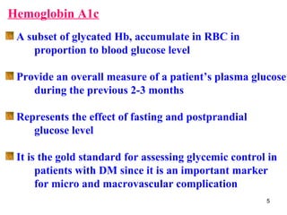 Hb A1c | PPT | Endocrine and Metabolic Diseases | Diseases and Conditions