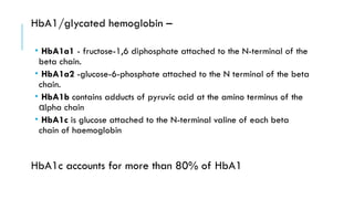 Overview of HbA1c in Diabetes Mellitus type 2 | PPTX