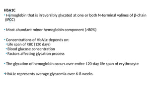 Overview of HbA1c in Diabetes Mellitus type 2 | PPTX