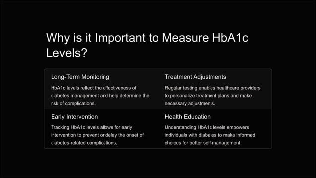 HbA1c Test Alborgdx.pptx | Diabetes | Diseases and Conditions