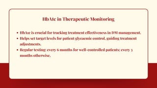 HbA1c The Core Marker of Diabetes Mellitus Management | PDF