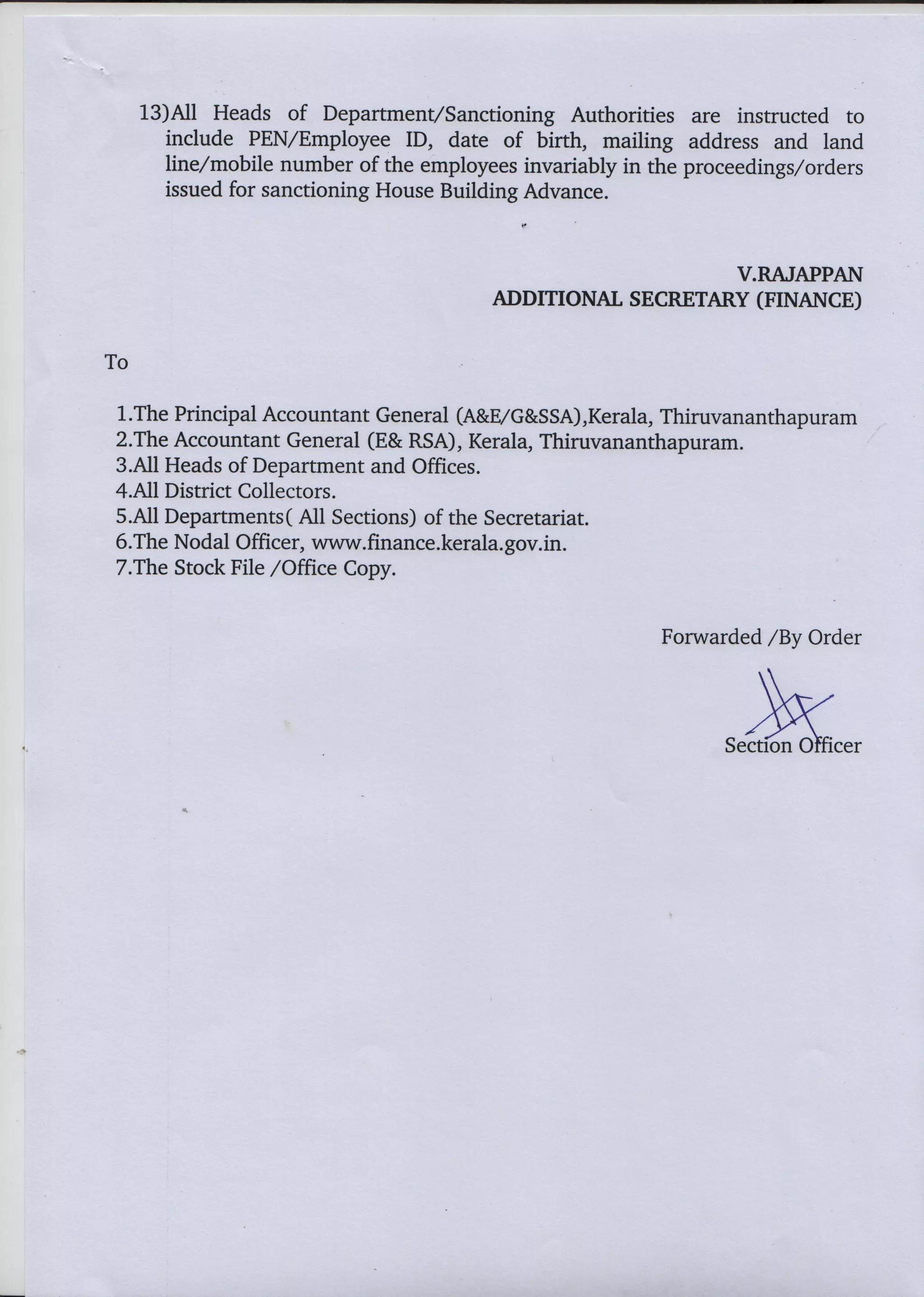 Hba all documents ,forms and instructions kerala | PDF