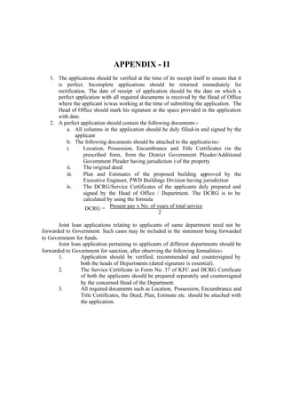 Hba all documents ,forms and instructions kerala | PDF