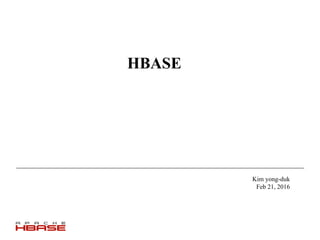 Hbase Introduction | PPTX | Databases | Computer Software and Applications