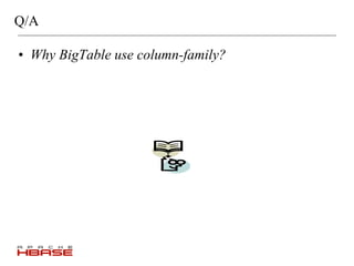 Hbase Introduction | PPTX | Databases | Computer Software and Applications