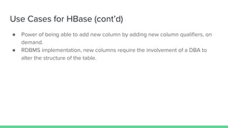 Apache HBase | PPT