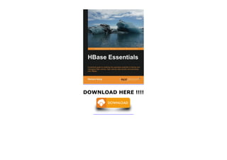 HBase Essentials | PDF