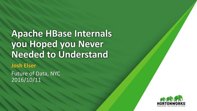Apache HBase Internals you hoped you Never Needed to Understand | PPT