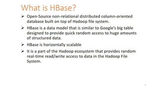 Hbase tutorial | PPT