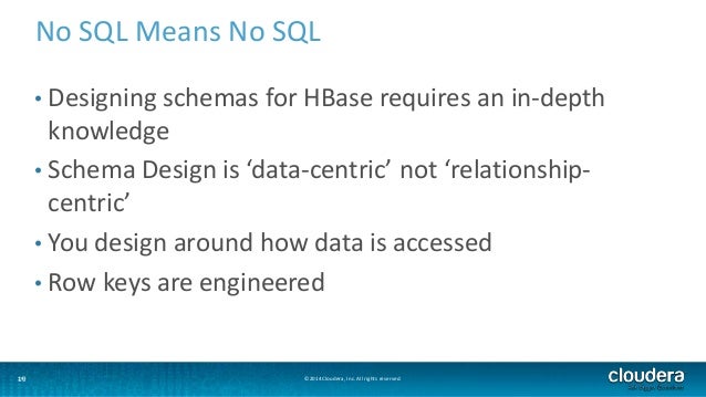 HBase: Just the Basics