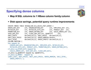 Big Data: Big SQL and HBase | PDF
