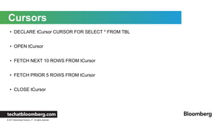 Cursor Implementation in Apache Phoenix | PDF | Databases | Computer Software and Applications