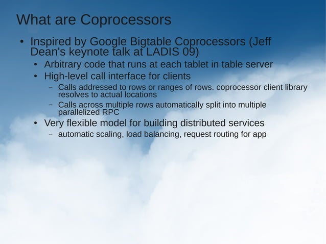 HBase Coprocessors @ HUG NYC | PPT