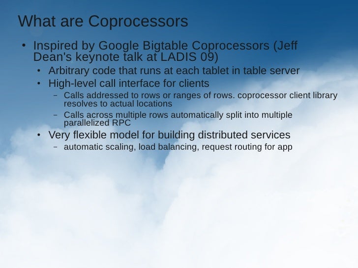 Hbase Coprocessors Hug Nyc 