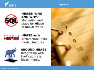 HBase, dances on the elephant back. | PPT