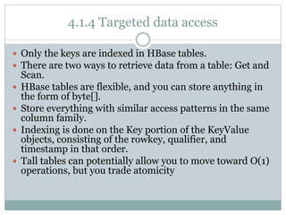 HBase In Action - Chapter 04: HBase table design | PPTX