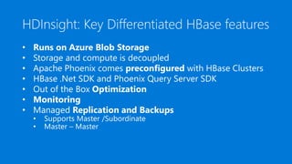HDInsight HBase Performance best practices | PPTX