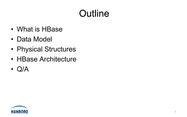HBase Introduction | PPT