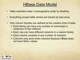 Introduction To HBase | PPTX