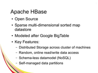 HBase introduction talk | PPT