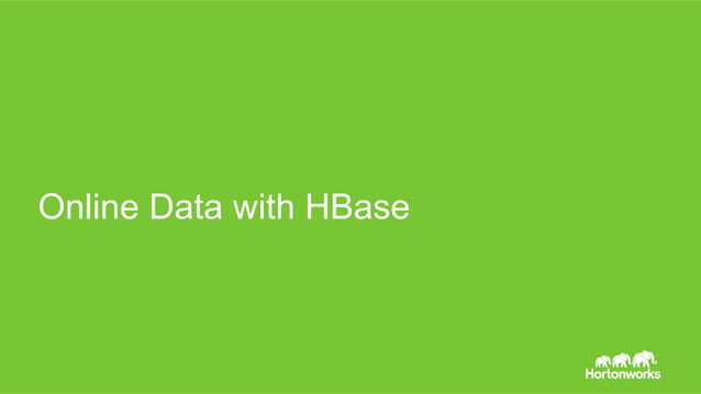 Hbase mhug 2015 | PPT