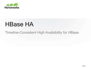 HBase New Features | PPT
