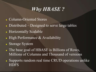HBASE Overview | PPT
