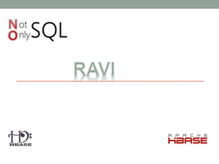 NoSQL & HBase overview | PPT