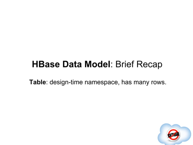 HBase Schema Design - HBase-Con 2012 | PPT