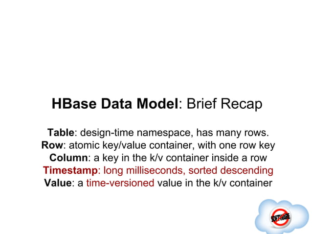 HBase Schema Design - HBase-Con 2012 | PPT