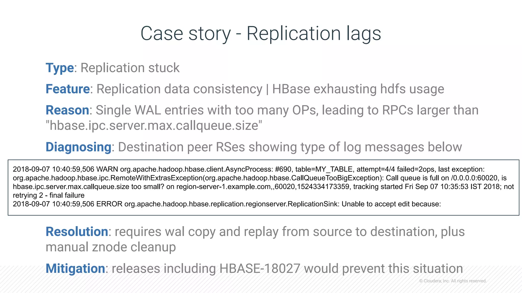 HBase tales from the trenches | PDF