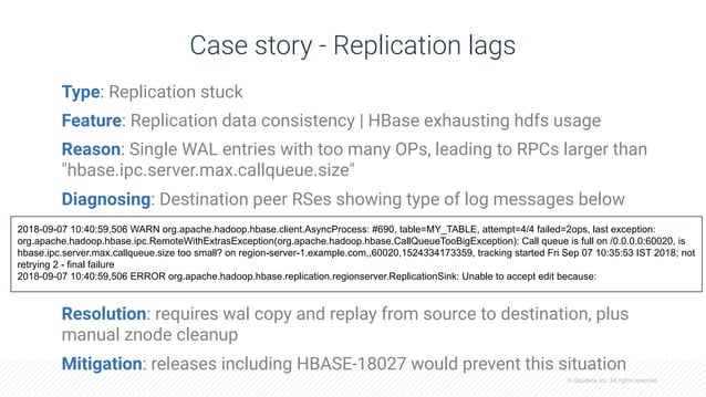 HBase tales from the trenches | PPT