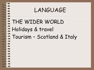 Int 2 Italian - introduction | PPT