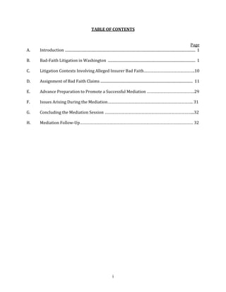 Bad Faith Nov2013 Mediation Tom Harris | DOCX
