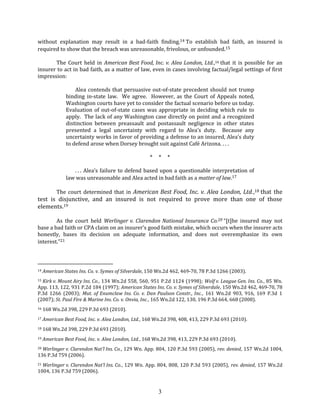 Bad Faith Nov2013 Mediation Tom Harris | DOCX