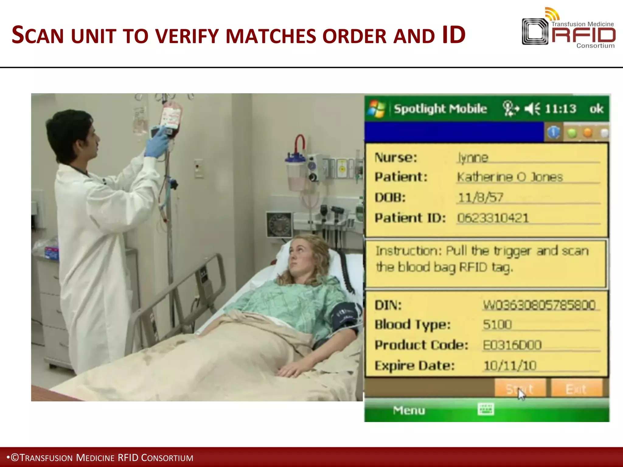 Auto-ID in the Blood Supply Chain | PDF