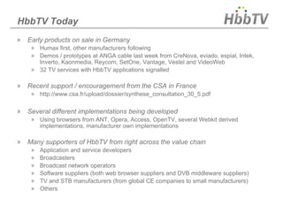 Hbbtv | PPT