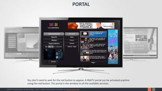 HbbTV - Hybrid Broadcast Broadband TV Introduction | PDF