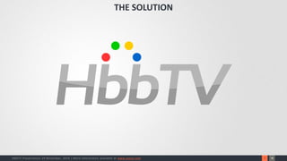 HbbTV - Hybrid Broadcast Broadband TV Introduction | PDF