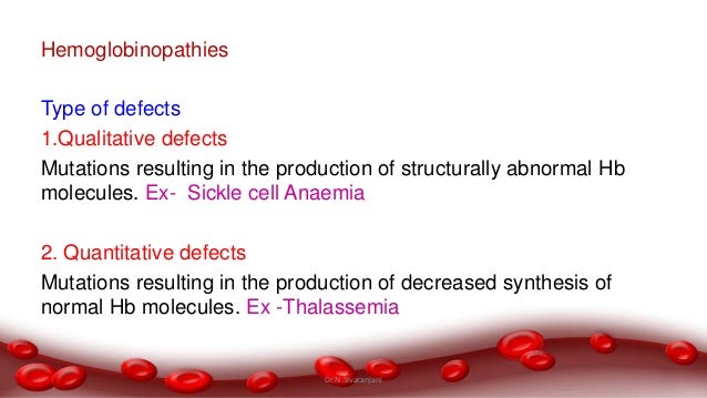 Hb chemistry and disorders
