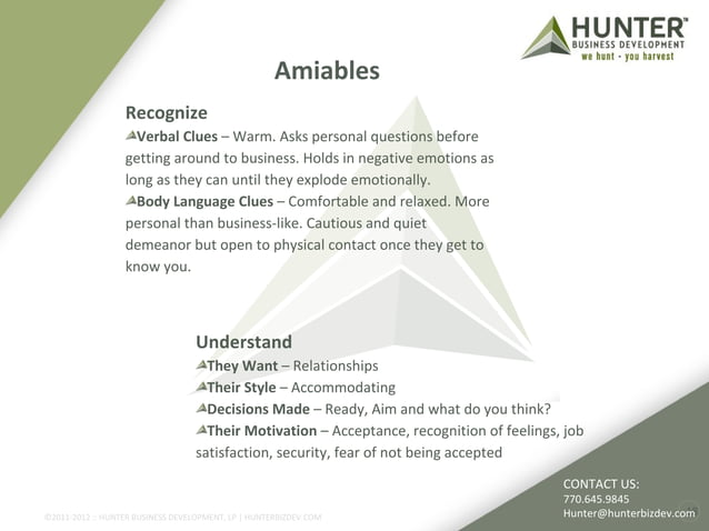 Tailoring your communication style to better connect | PPT