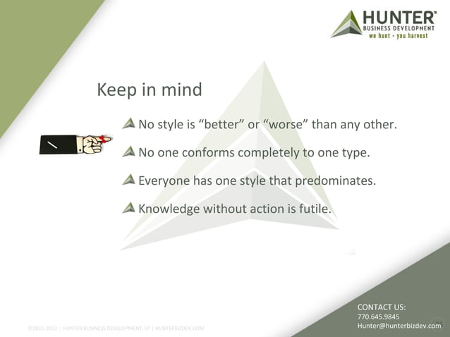 Tailoring your communication style to better connect | PPT
