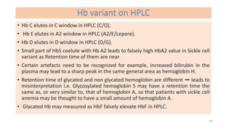 Hb electrophoresis | PPSX