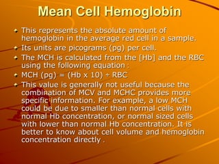 HB estimation.ppt | Blood Disorders | Diseases and Conditions
