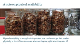 The Secret to Brand Growth? Mental and Physical Availability | PDF